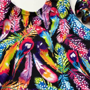 Feathers Gymnastics Leotard Girls Toddlers Kids Teens Dance Ballet ...