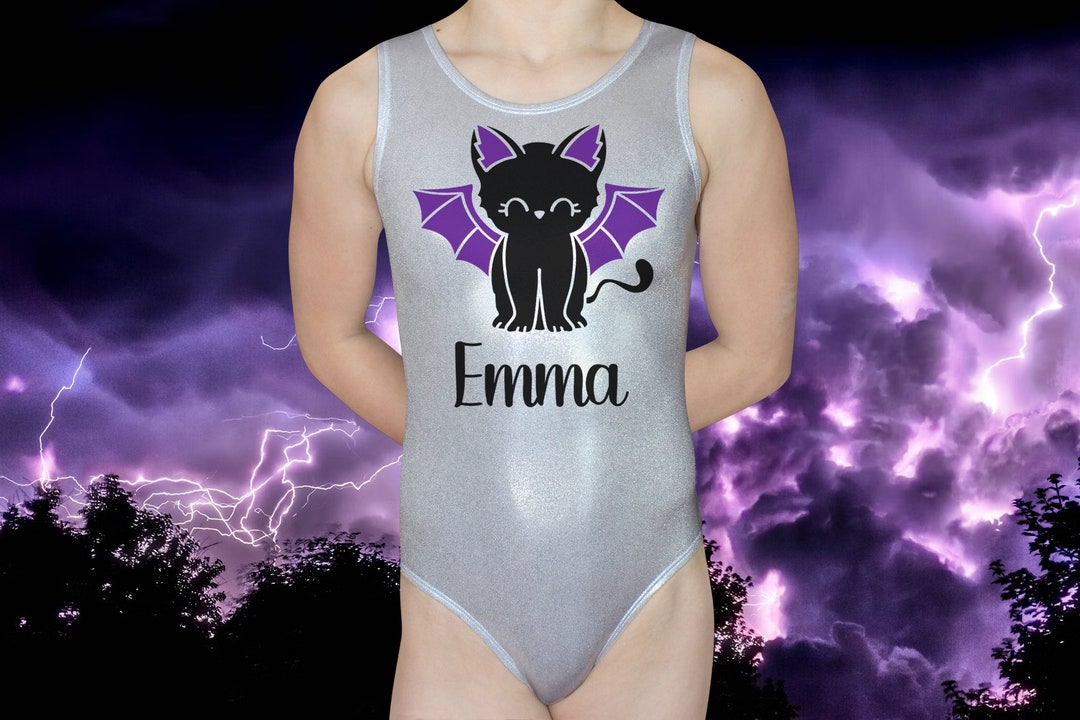 Halloween Gymnastics Leotard Girls Toddlers Kids Teens Dance - Etsy