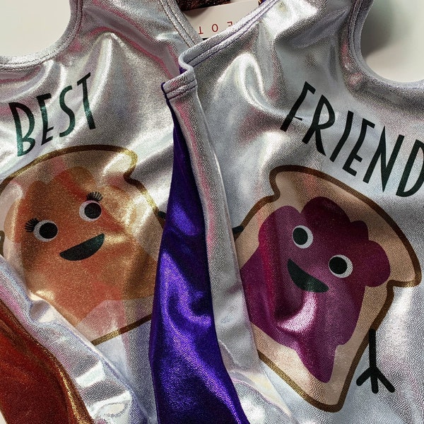 Best Friends Gymnastics Leotard - Etsy
