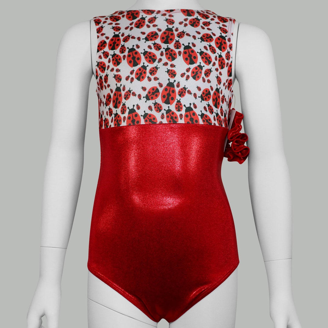 Ladybug Gymnastics Leotard Girls, Kids Toddlers Teens Dance Ballet ...