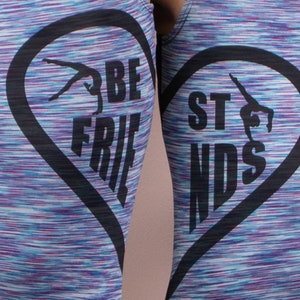 Best Friends Gymnastics Leotard Girls Toddlers Kids Teens Dance Ballet ...