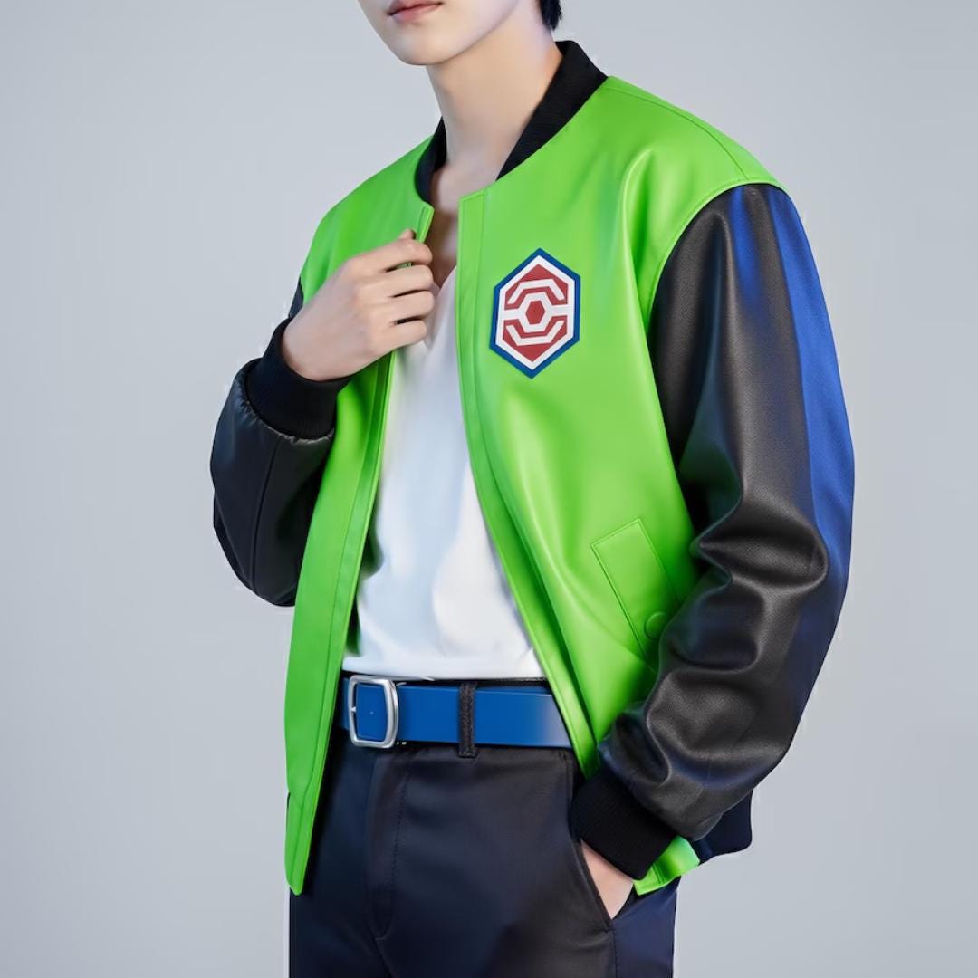 Pokemon Unofficial Legends Za Paxton Inspired Jacket, PM Harmony ...