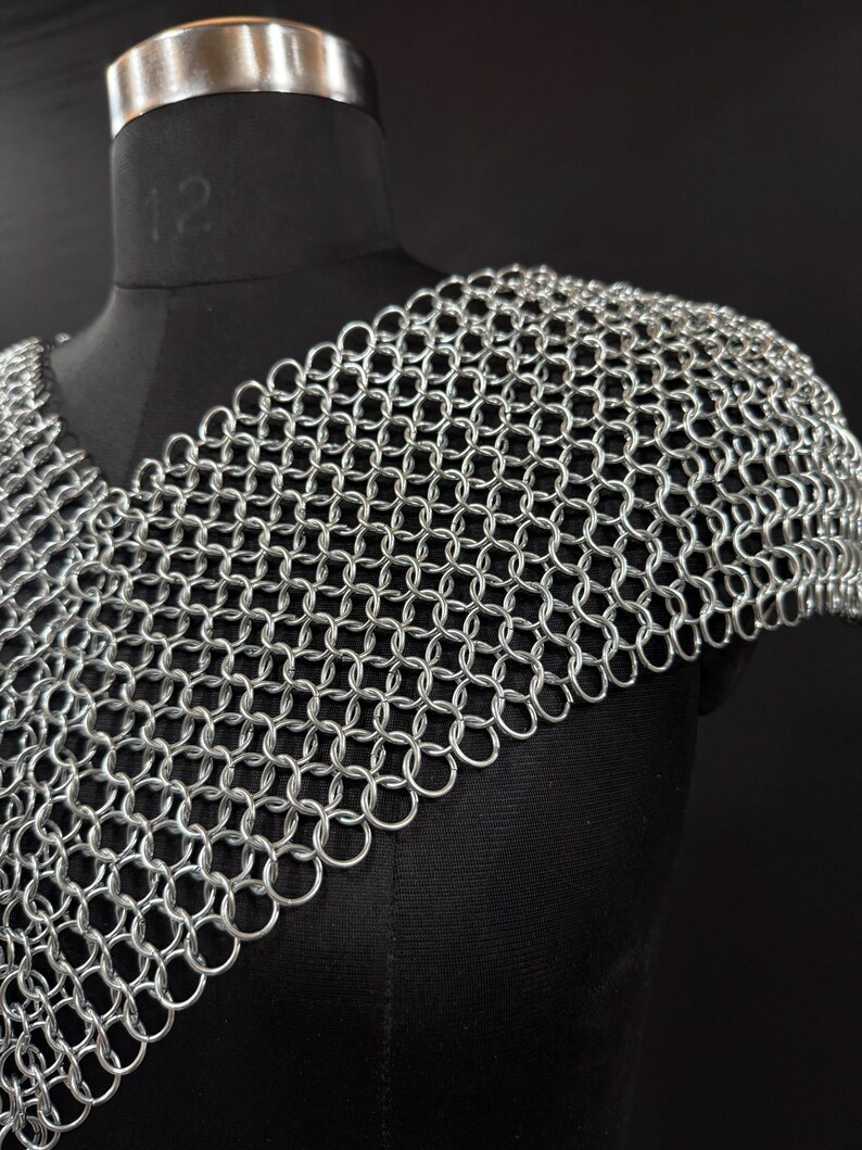 Chainmail Armor Set | Medieval Chain Mail Top & Skirt | LARP Viking ...