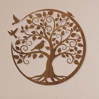 Tree of Life Wall Art, Tree of Life 3 Panels, Minimalist Wall Hang ...