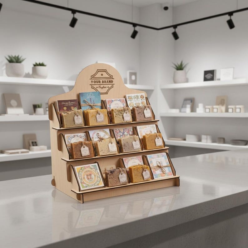 Soap Display Stand, Soap Display Stands for Craft Shows, Soap Display ...