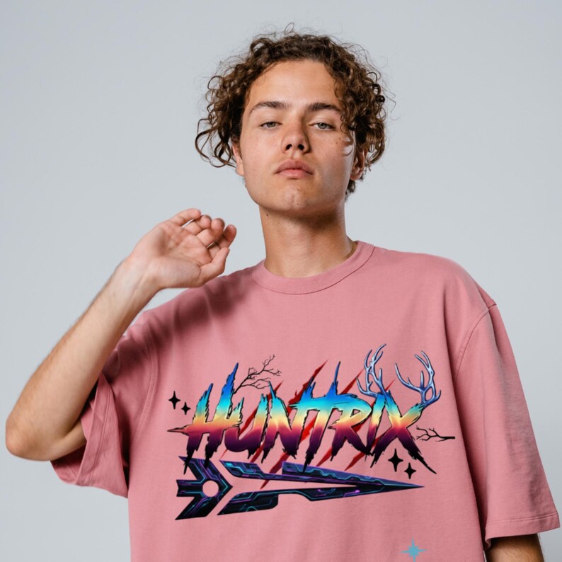 Huntrix Streetwear Logo PNG – Y2K Urban Fashion Graphic (digital ...
