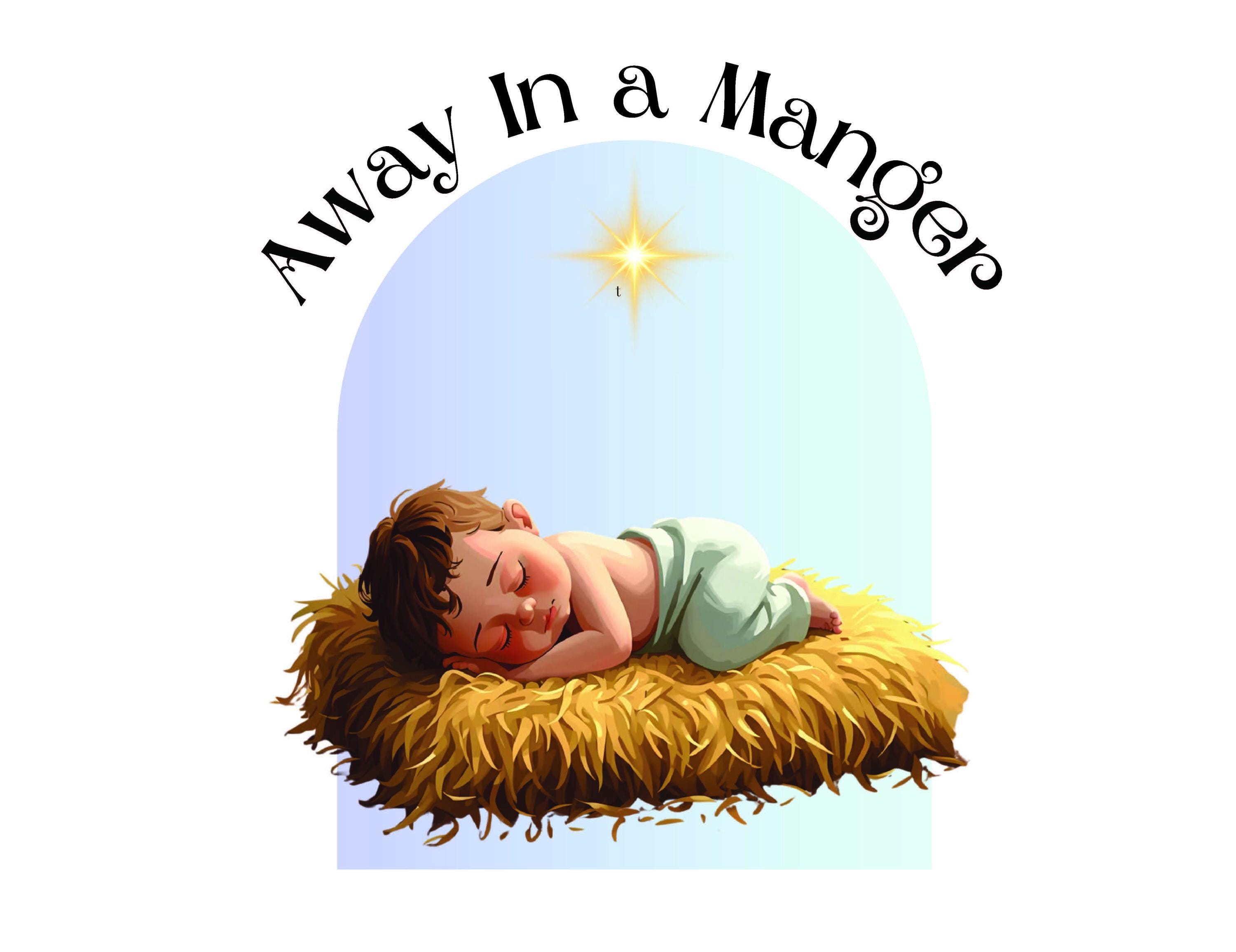 Away in a Manger Instant Download Printable Primary Singing Time Song ...