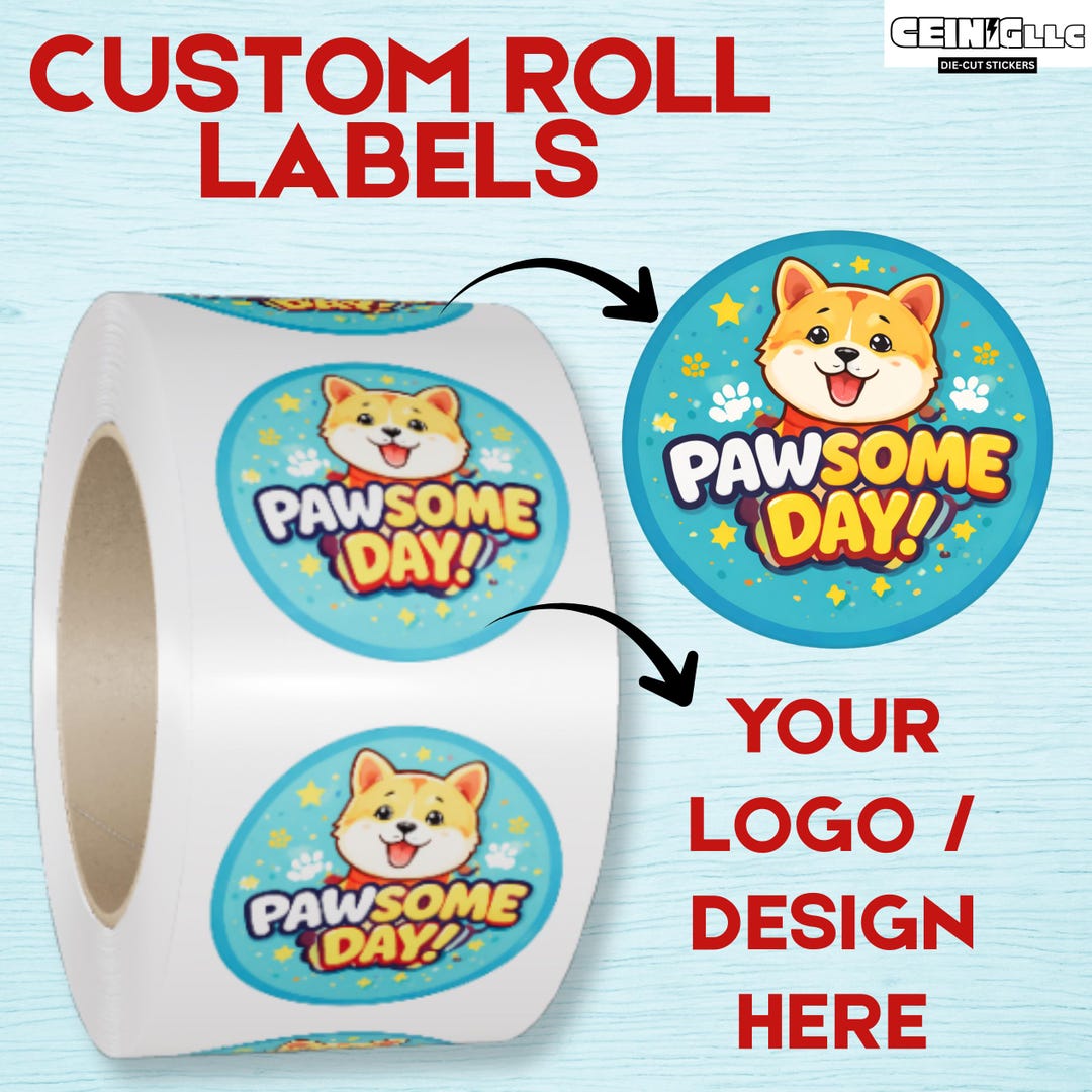 Custom Vinyl Stickers / Die Cut Stickers / Logo Stickers / Custom ...