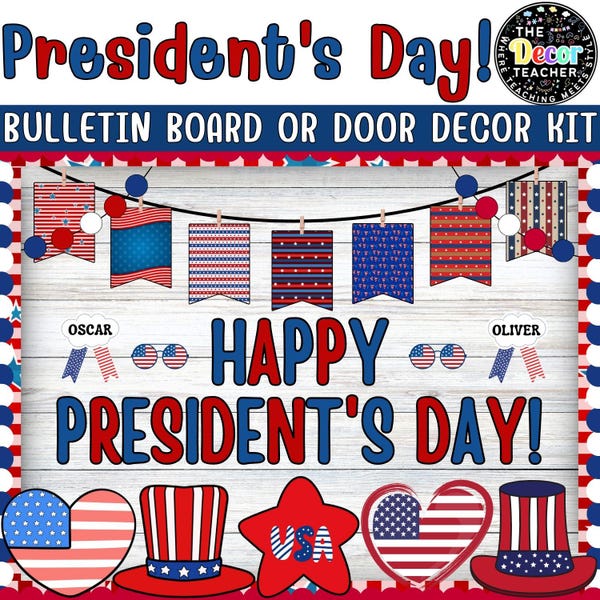 Presidents Day Decorations - Etsy