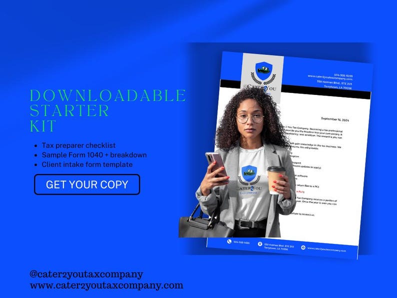 Beginner’s Edition Tax Preparer Starter Kit (downloadable) - Etsy