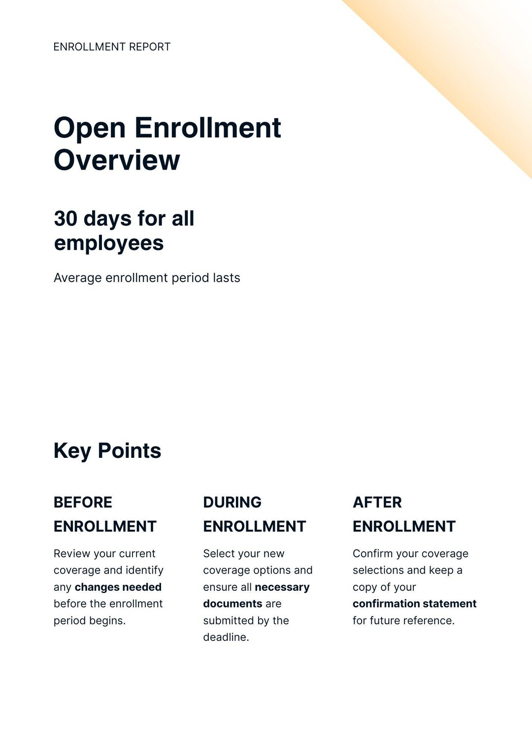 Open Enrollment Planning Kit – Editable HR Template - Etsy