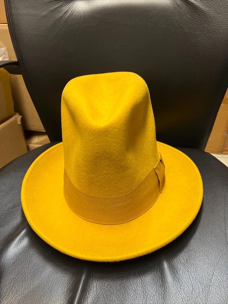 Erykah Badu Oversized Wool Felt Very Tall Hat One Size Adjustable With ...