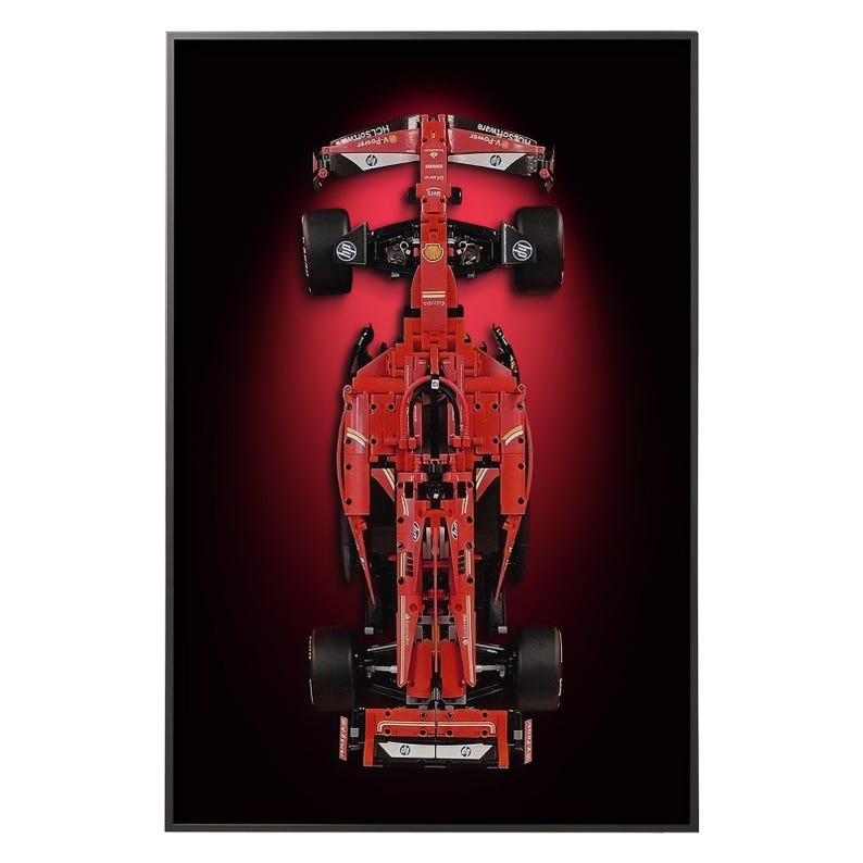 LEGO® F1 42228 Mclaren MCL39 F1 Car – Aluminum Wall Mount Display Frame ...