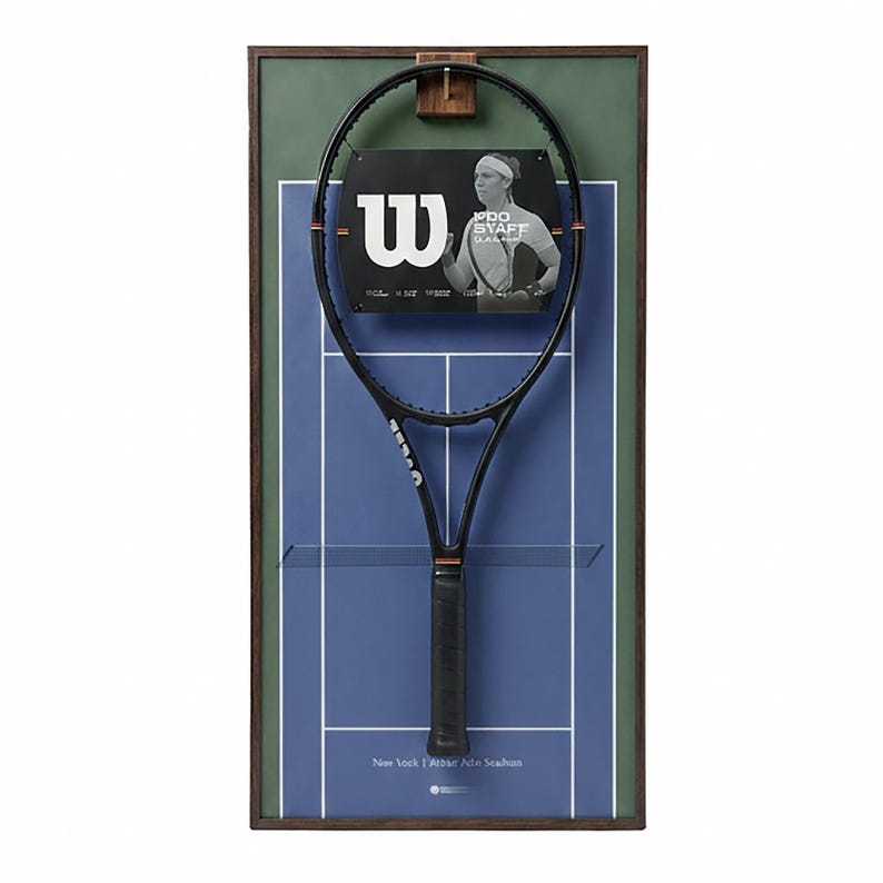 Expedited Delivery Tennis Racket Display Frame – Grand Slam Wall Art ...