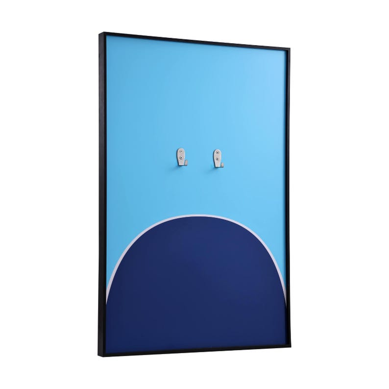 Bugatti Chiron 42083 Compatible Wall Display – Blue Metal Frame ...