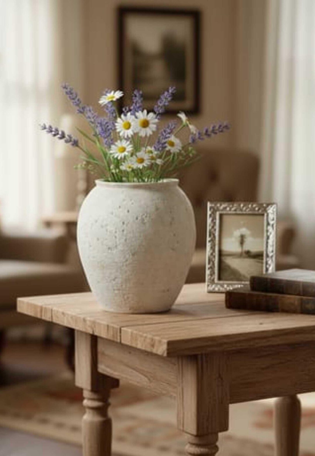Handcrafted Travertine Marble Vase| Natural Stone Pot | Decorative Vase ...
