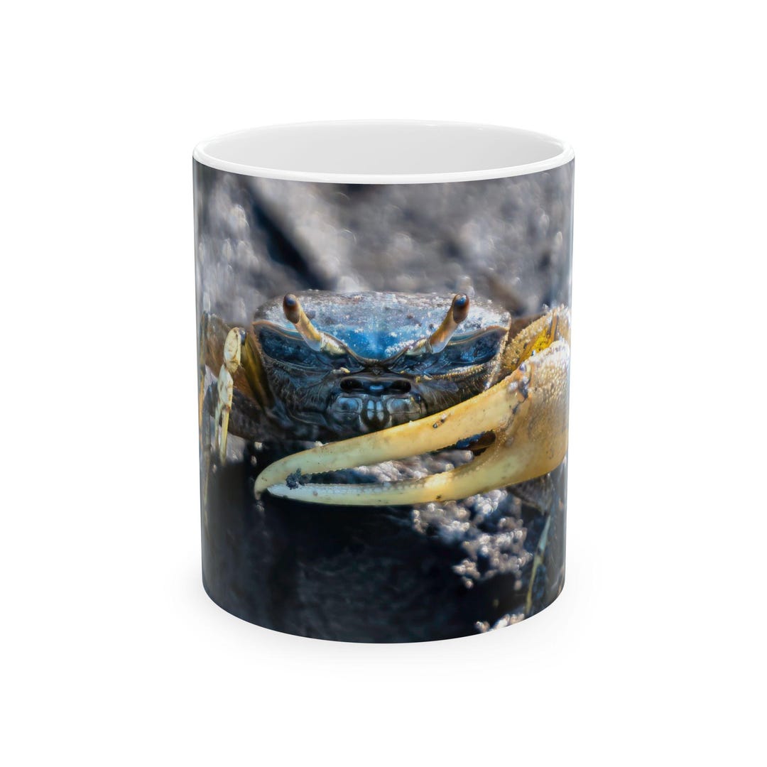 Critter Mug - Fiddler Crab Ceramic Coffee Mug - Etsy