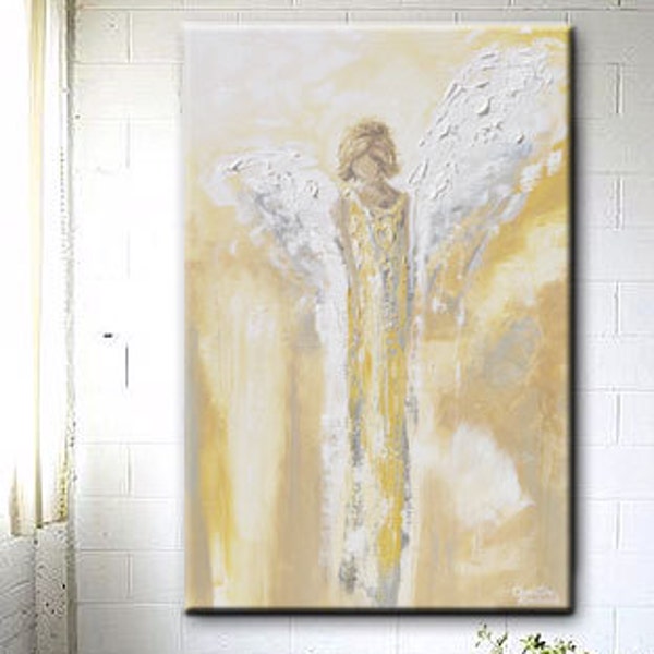 Abstract Angel Art - Etsy