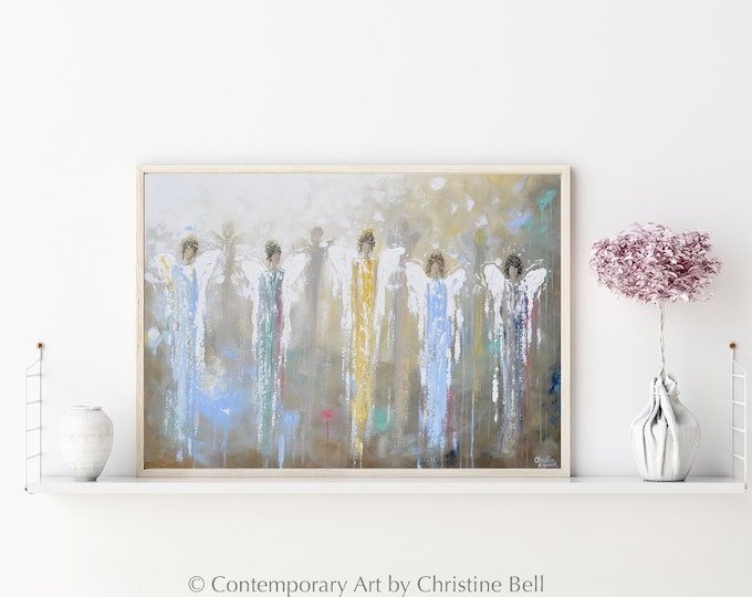 Violet 7th Chakra Angel Print / Every Day Spirit / Inspirational ...