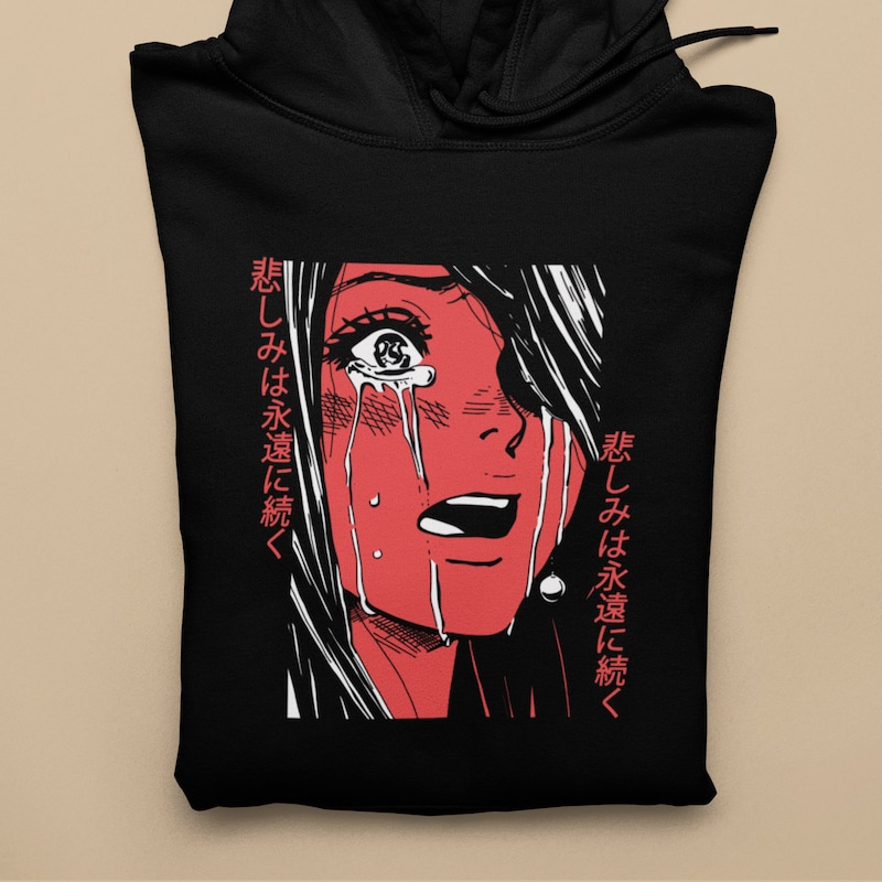 Anime Zip Hoodie - Etsy