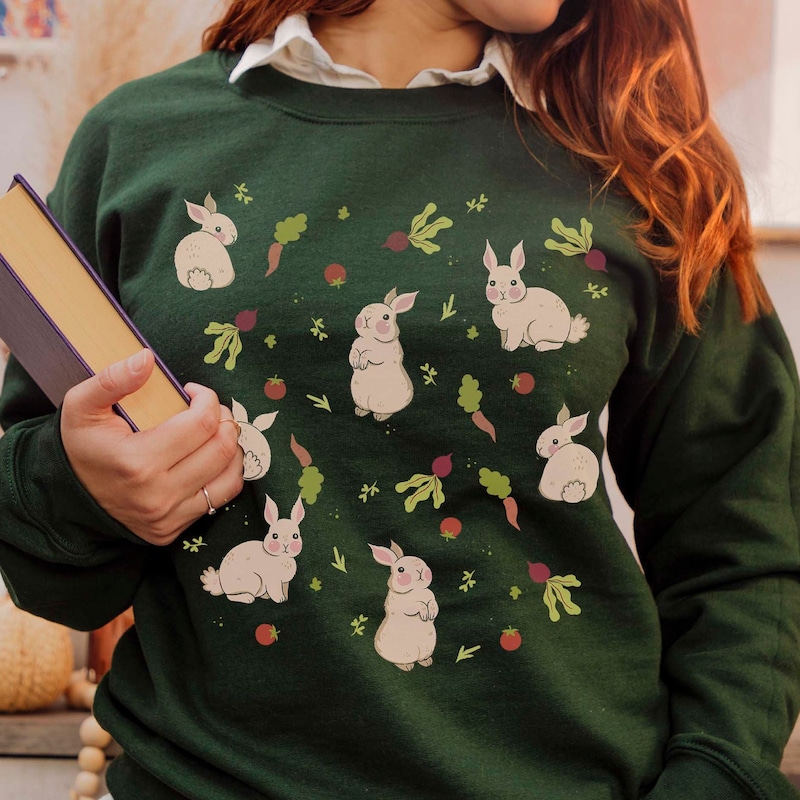 Rabbit Sweater - Etsy
