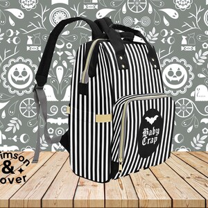 Baby Crap Backpack, Pastel Goth Diaper Bag,halloween Backpack, Gift for ...