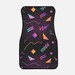 Retro Movie Theater Car Floor Mats/memphis Style Car Accessories/90s ...