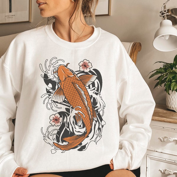 Koi Fish Clothing Women - Etsy