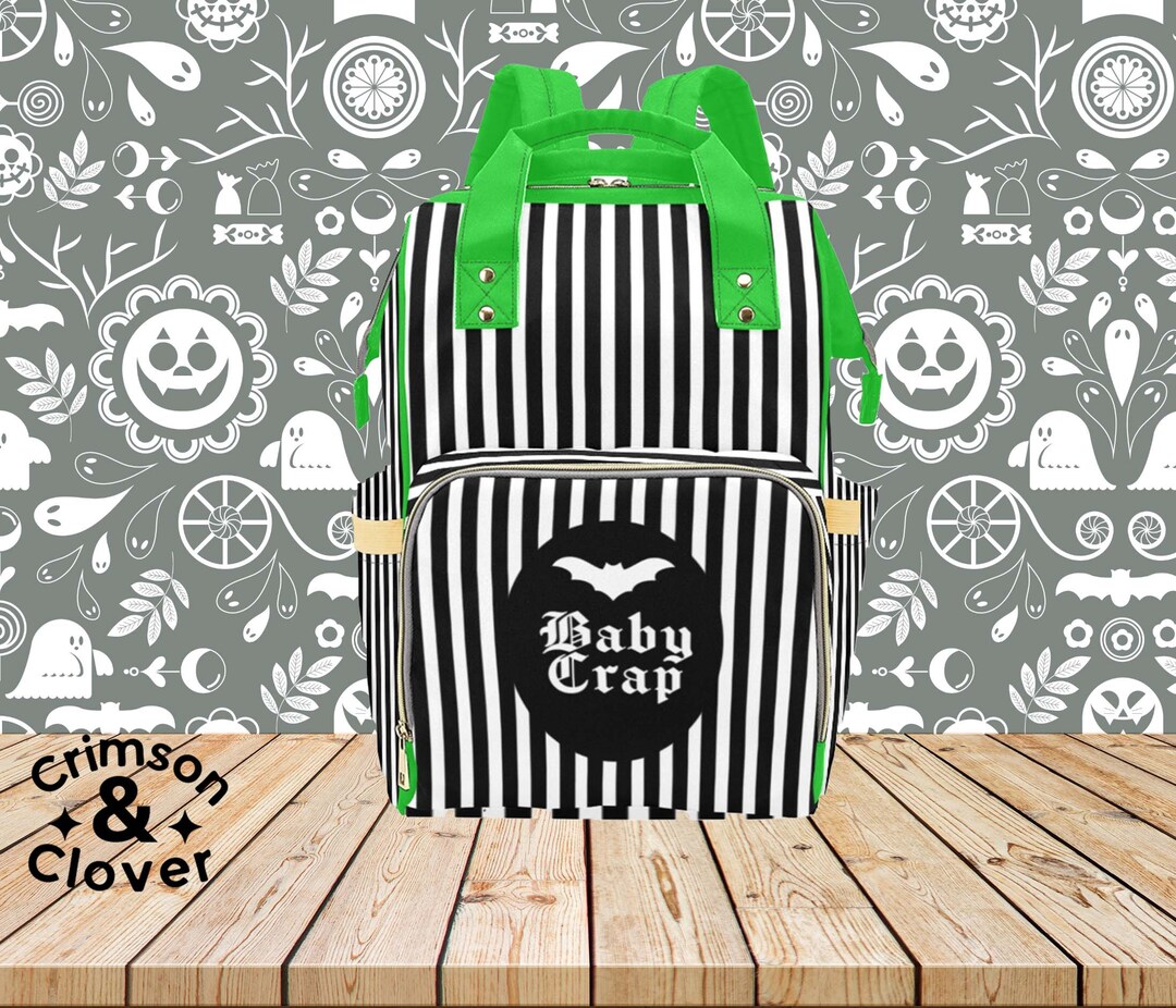 Baby Crap Backpack, Pastel Goth Diaper Bag,halloween Backpack, Gift for ...