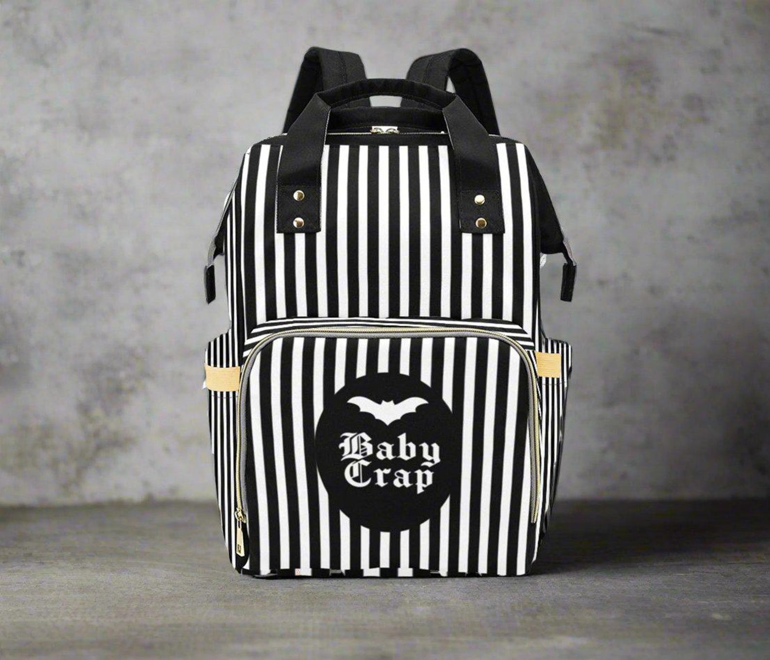 Baby Crap Backpack, Pastel Goth Diaper Bag,halloween Backpack, Gift for ...