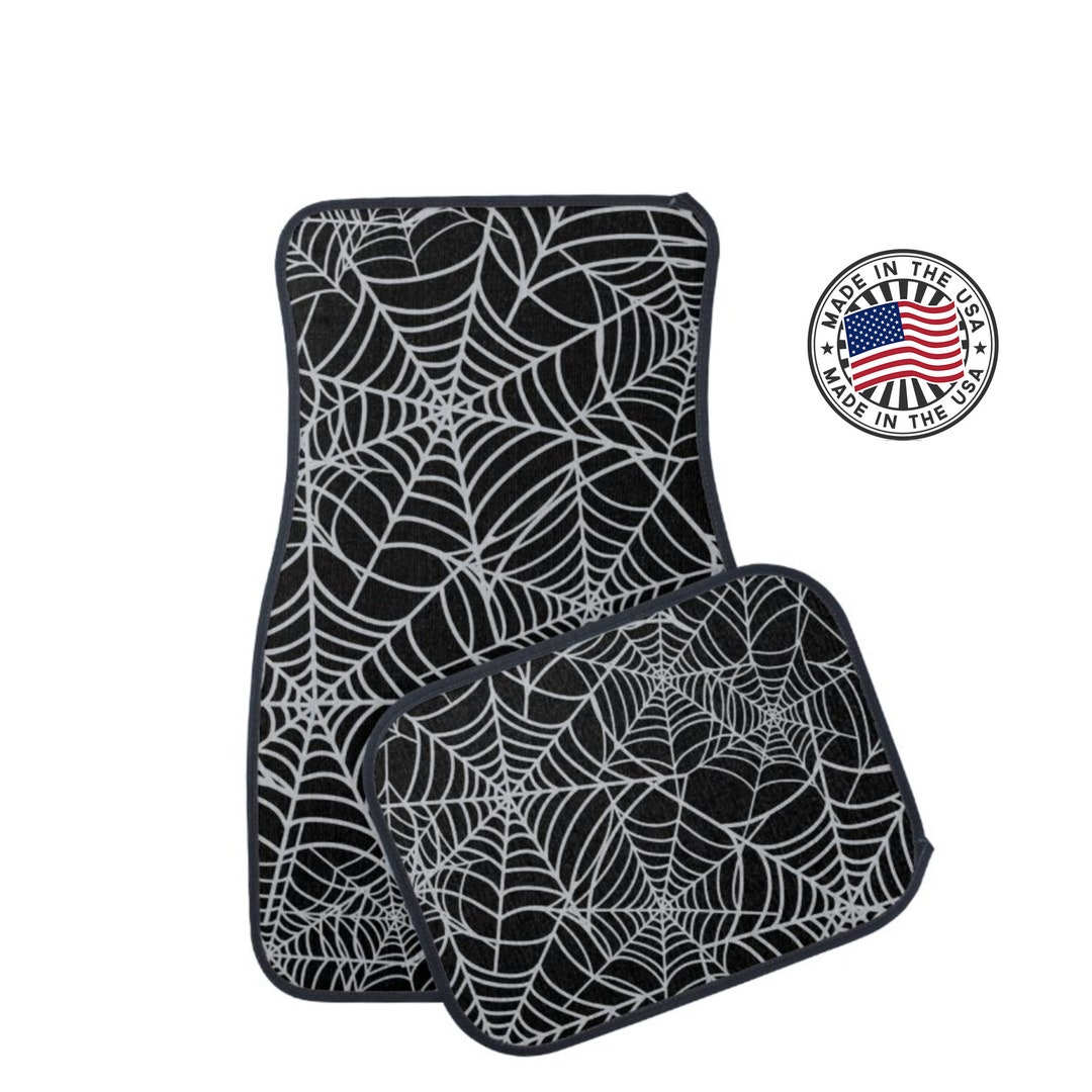 Spider Web Car Mats/goth Car Accessories/spiderweb Car Mat/gothic Car ...