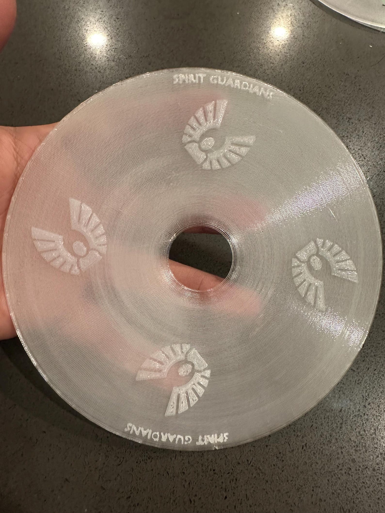 Spirit Guardians Spell Template; 3D Print, 15 Ft D&D Area Tracker ...