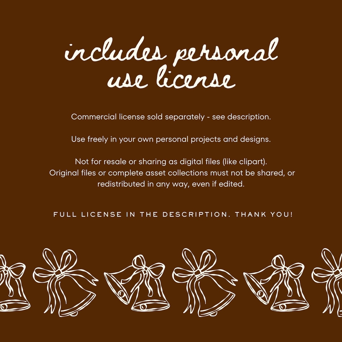 Whimsical Hand Drawn Bell Illustration Bundle SVG PNG: Wedding and ...