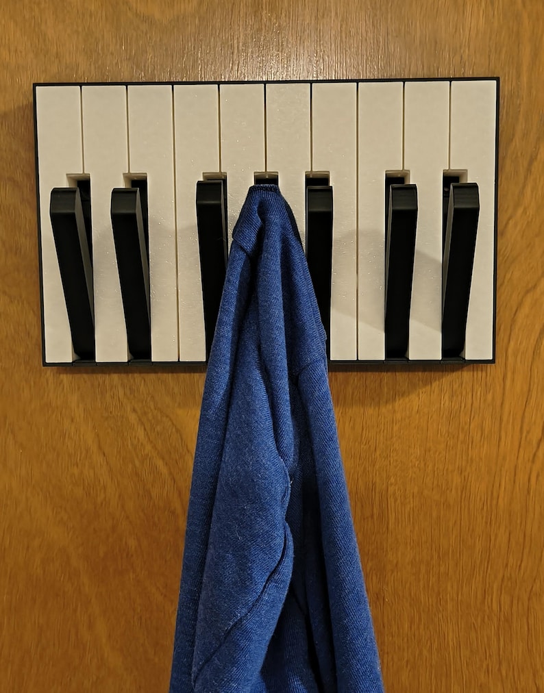 Piano Keyboard Coat Rack - Etsy