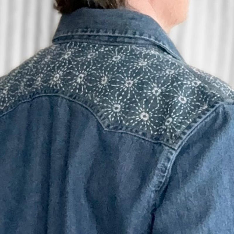 Sashiko Shirts for Women - Etsy