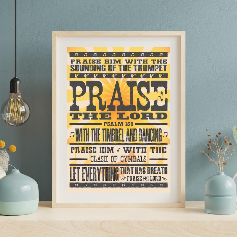 Bible Verse Poster - Etsy