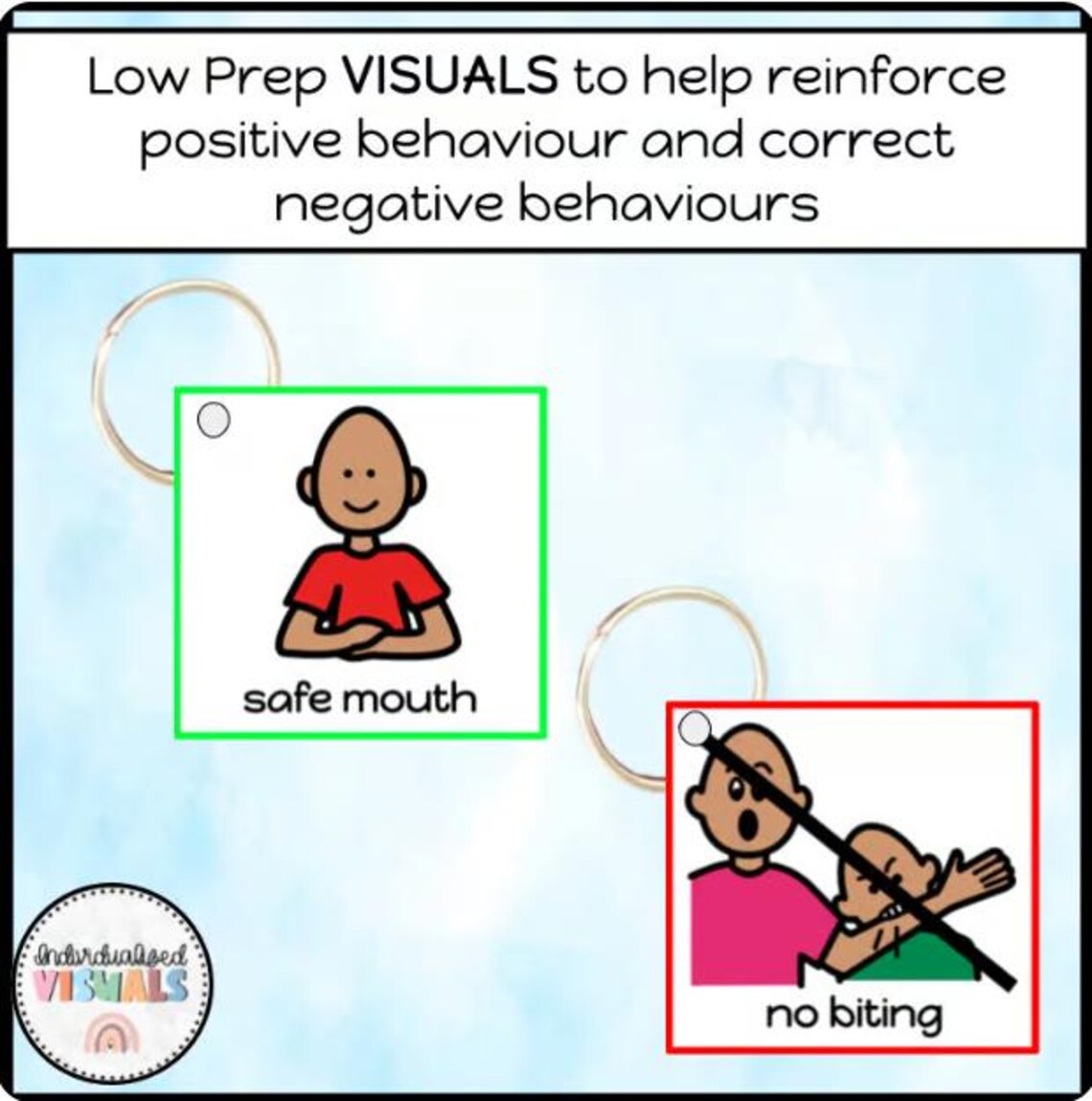 NO BITING Social Story - Biting Adapted Book for Special Ed - Visual ...