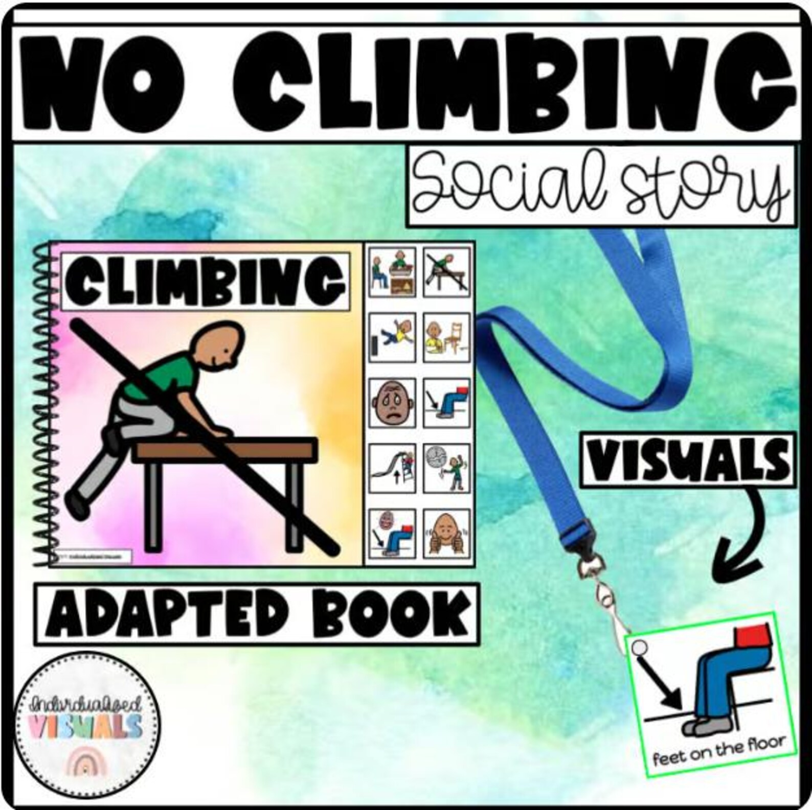 NO CLIMBING Social Story - Climbing Furniture Adapted Book for Spec Ed ...