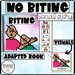 NO BITING Social Story - Biting Adapted Book for Special Ed - Visual ...