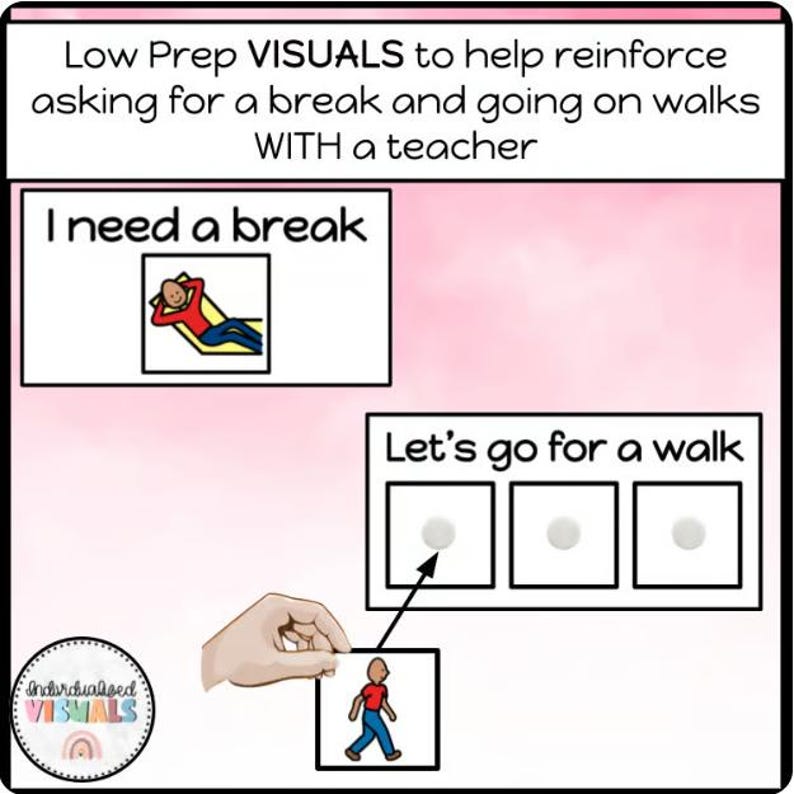 No ELOPING Social Story - Leaving the Classroom - Elopement Visuals ...