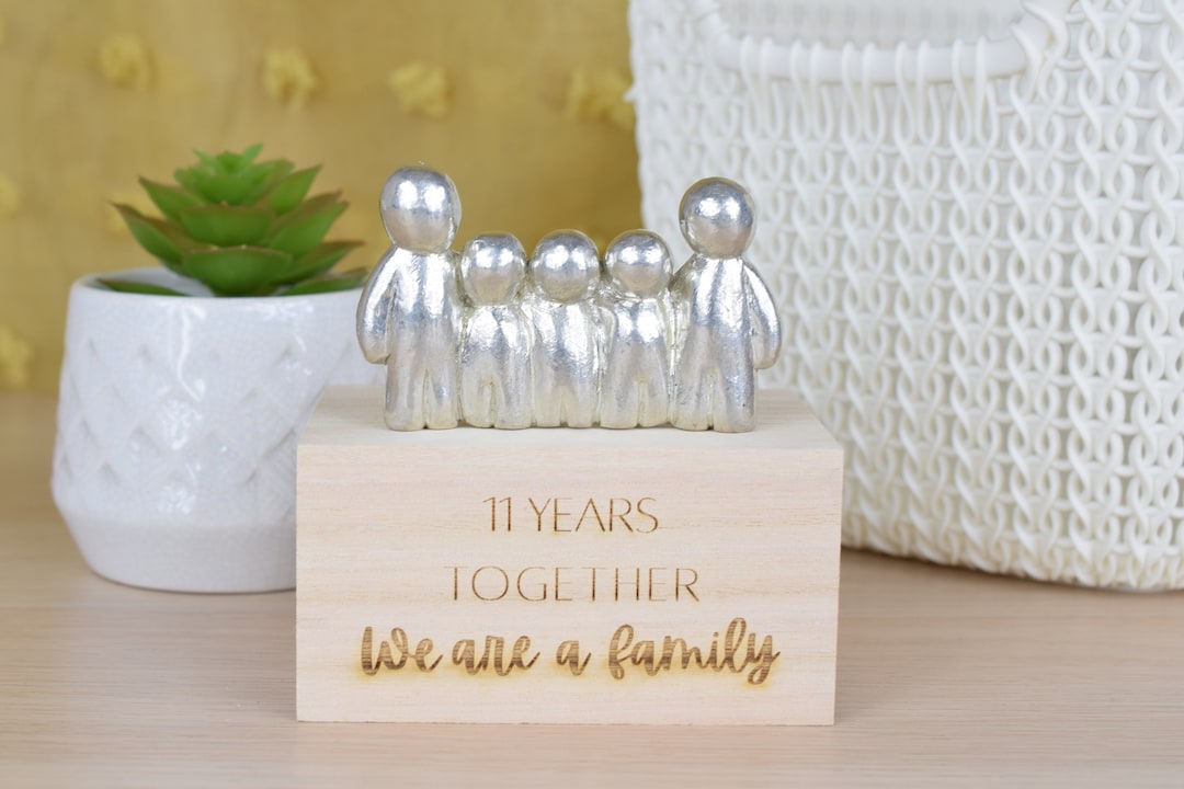 11 Years Together We Are A Family | 11th Anniversary Gift - Choose Your ...