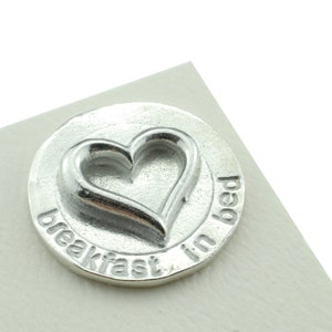 Love Tokens | Kiss, Hug, Relax, Breakfast, I Love You Token and More - Etsy