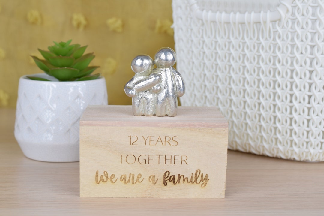 12 Years Together We Are A Family | 12th Anniversary Gift - Choose Your ...