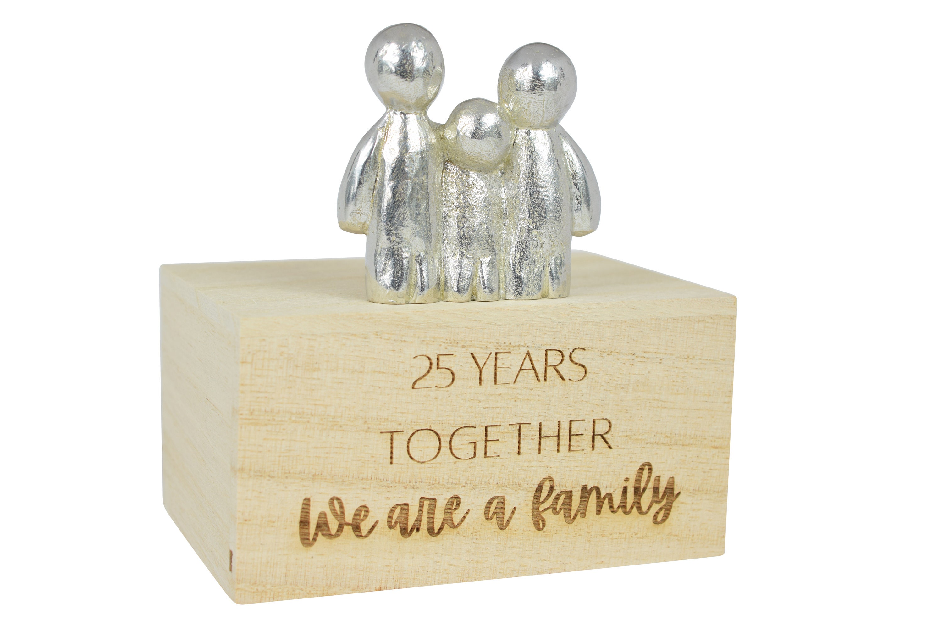 25 Years Together We Are A Family 25th Anniversary Gift | Etsy