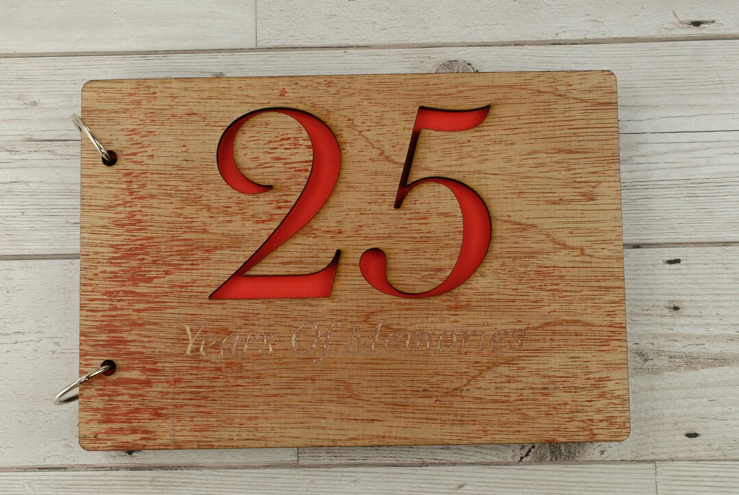 25 Year of Memories - Scrapbooks for Anniversaries, Birthdays ...