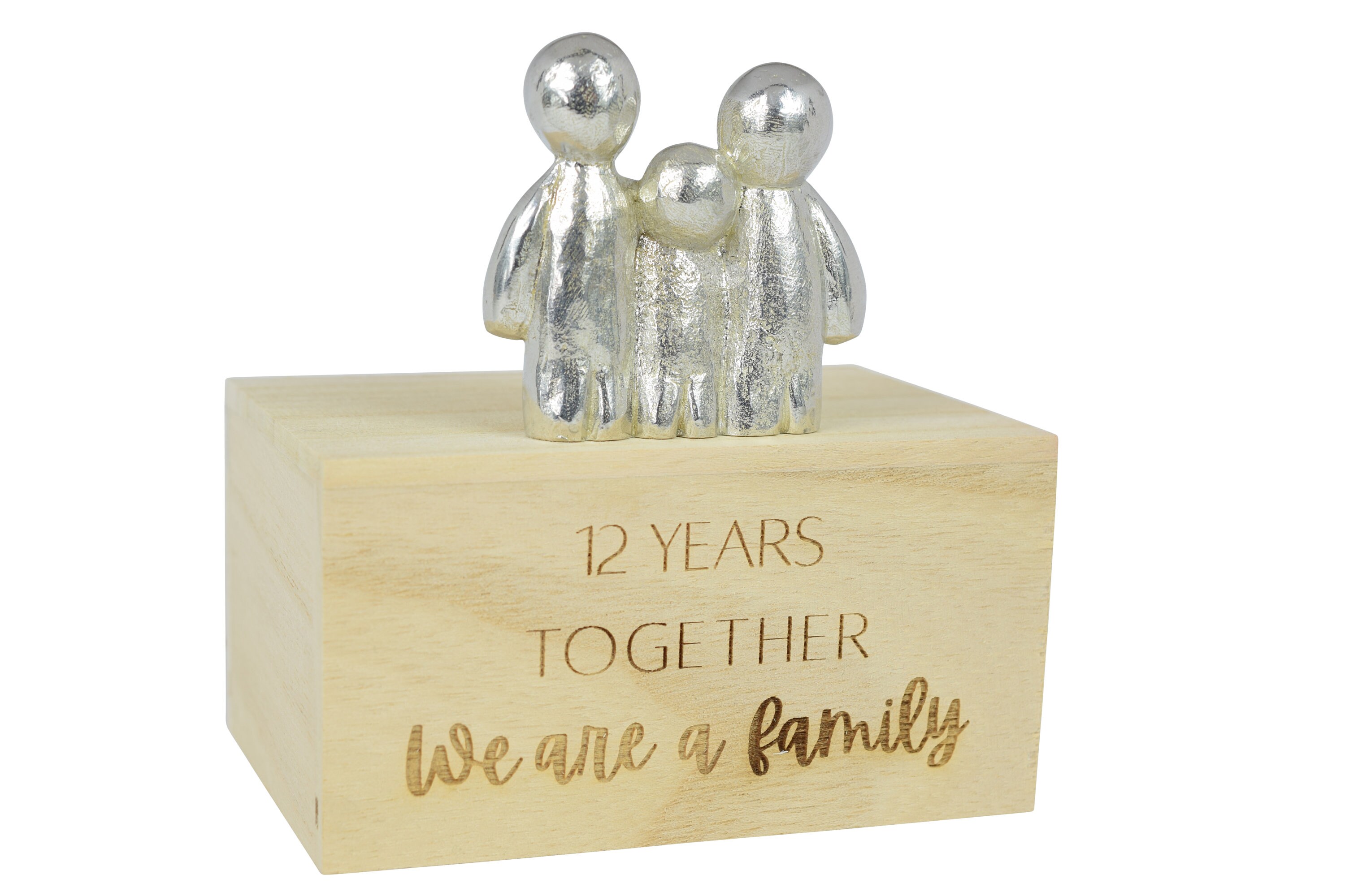 12 Years Together We Are A Family 12th Anniversary Gift | Etsy