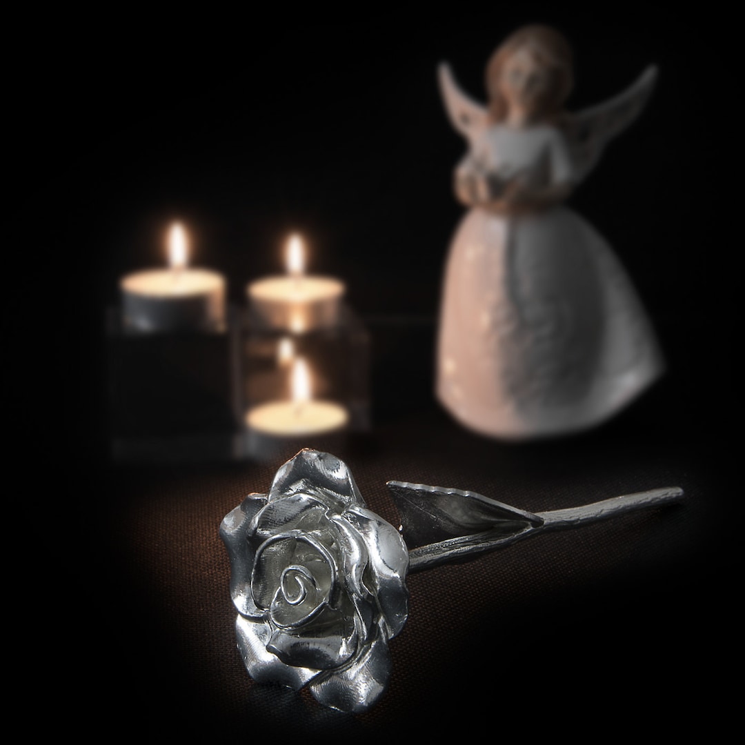 Burial or Grave Rose Memorial Sympathy Gift Perfect Remembrance ...