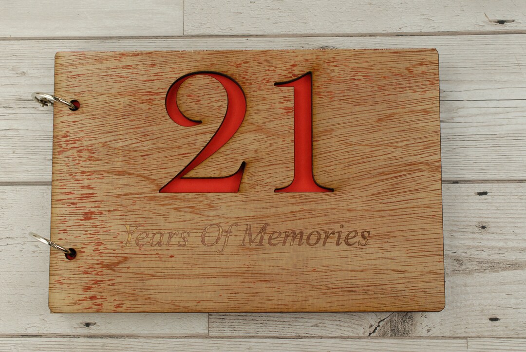 21 Year of Memories - Scrapbooks for Anniversaries, Birthdays ...