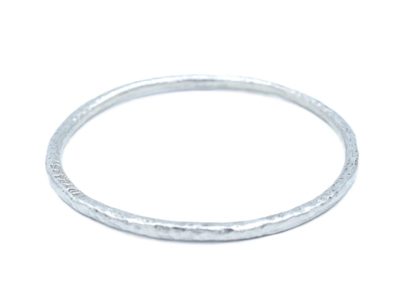 Bracelet jonc en étain - Cadeau 10e anniversaire pour elle et lui ...