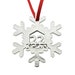 22 Year Cut Out Metal Snowflake Christmas Tree Hanging Decoration ...